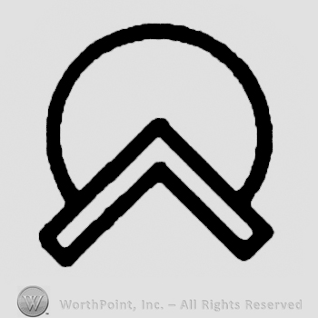 Mark with The letter "V" and a semicircle. | #22104