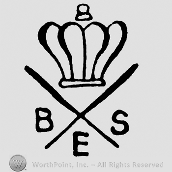 Mark with A crown on top of letters BES and a | #221198