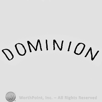 Mark with The word "DOMINION". | #22122