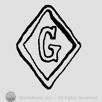 Mark with Letter G inside a diamond. | #221284