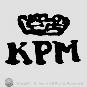 Mark with A crown and the letters "KPM". | #221481