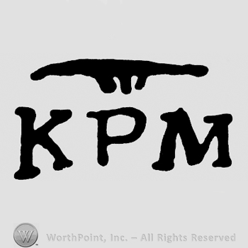 Mark with Letters KPM and a horizontal line. | #221488