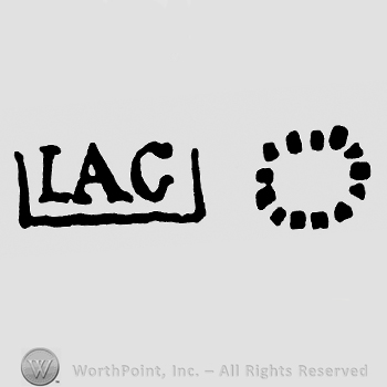 Mark with LAC written and a circle made from | #221519