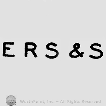 Mark with The letters "ERS & S". | #22156