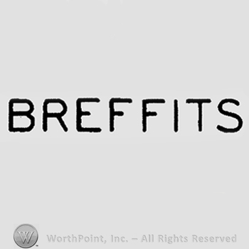 Mark with The word "BREFFITS" | #22161