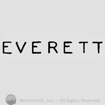 Mark with The word "EVERETT". | #22166