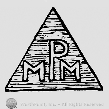 Mark with MPM written inside a triangle. | #221697