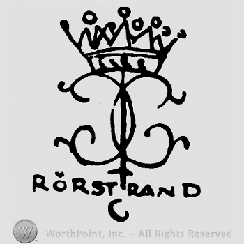 Mark with A crown, the monogram of letters "CC" | #221882