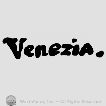 Mark with Word Venezia and a dot. | #222078