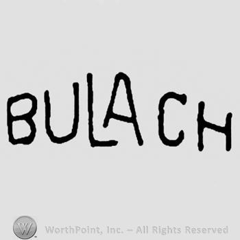 Mark with The word "BULACH". | #22261