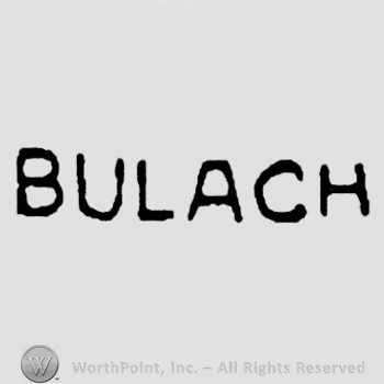 Mark with The word "BULACH". | #22262