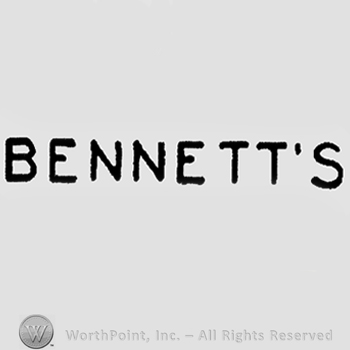 Mark with The word "BENNETT'S". | #22302