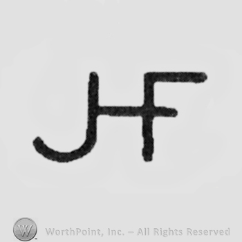 Mark with The monogram of letters "JHF". | #22422