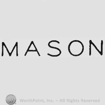 Mark with The word "MASON". | #22451