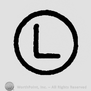 Mark with The letter "L" and a circle. | #22528