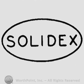 Mark with The word "SOLIDEX" and an oval. | #22620