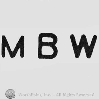 Mark with The letters "MBW". | #22665