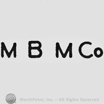 Mark with The letters "M B M Co". | #22667