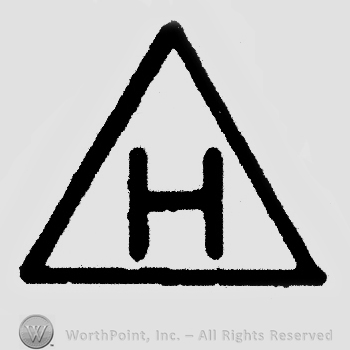 Mark with The letter "H" and a triangle. | #22730