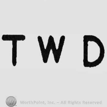 Mark with The letters "TWD". | #22765