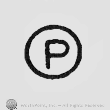 Mark with The letter "P" and a circle. | #22766