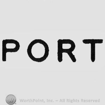 Mark with The word "PORT". | #22773