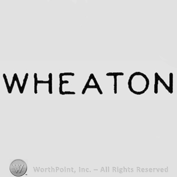 Mark with The word "WHEATON". | #22915