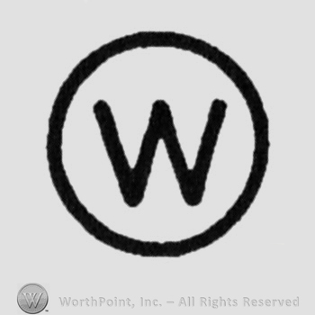 Mark with The letter "W" and a circle. | #23097