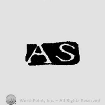 Mark with The letters "AS" and a rectangle. | #23249