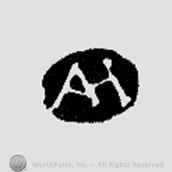 Mark with The letters "AH" and an oval. | #23261