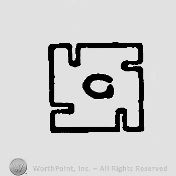 Mark with A swastika symbol and the letter "G". | #23273
