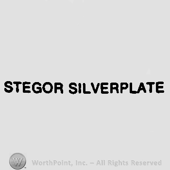 Mark with The text "STEGOR SILVERPLATE". | #23313