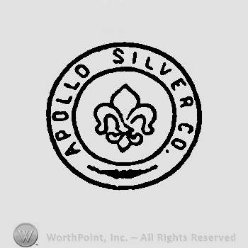 Mark with A fleur-de-lis inside, the text "APOLLO | #23368