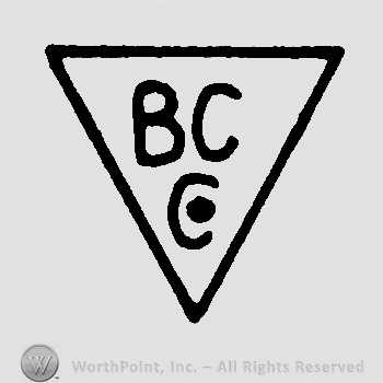 Mark with The letters "BC Co" and a triangle. | #23425