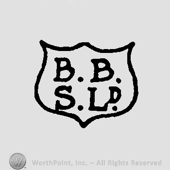 Mark with The letters 'B.B.S.LD" and a shield. | #23446