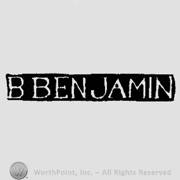 Mark with The text "B BENJAMIN". | #23457