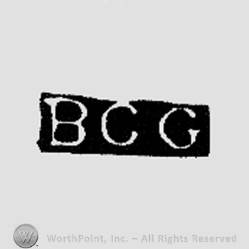 Mark with The letters "BCG" and a rectangle. | #23506
