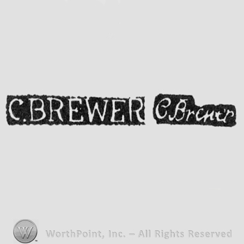 Mark with The text "C BREWER C. Brewer". | #23652