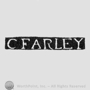 Mark with The text "C. FARLEY" and a rectangle. | #23660