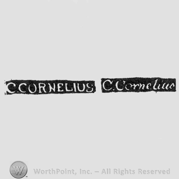 Mark with The text "C CORNELIUS C Cornelius" and | #23701