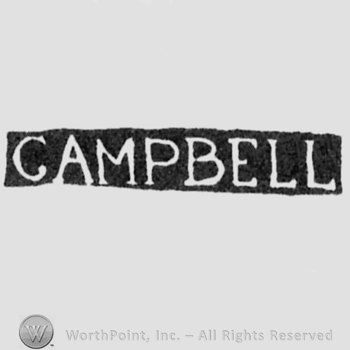 Mark with The word "CAMPBELL". | #23706