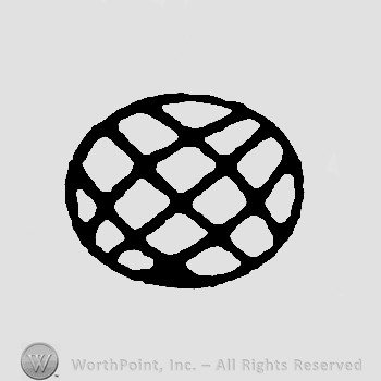 Mark with A sphere with crossed lines. | #23788