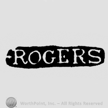 Mark with The word "ROGERS" and an oval shape. | #23817