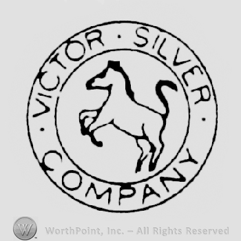 Mark with A horse, the text "VICTOR SILVER | #23877