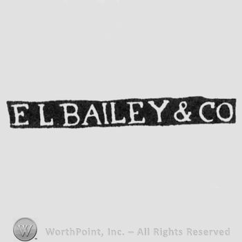 Mark with The text "E.L. BAILEY & Co" and a | #23919