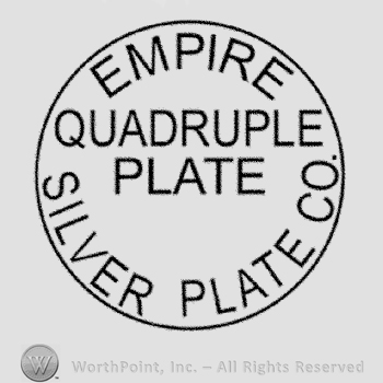 Mark with The text "EMPIRE SILVER PLATE CO | #26052