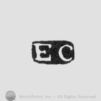 Mark with The letters "EC" and a rectangle. | #26071