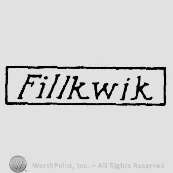 Mark with The text "Filkwik" and a rectangle. | #26121