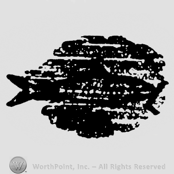 Mark with A shape like a fish. | #26125