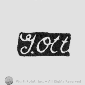 Mark with The text "G. Ott". | #26261